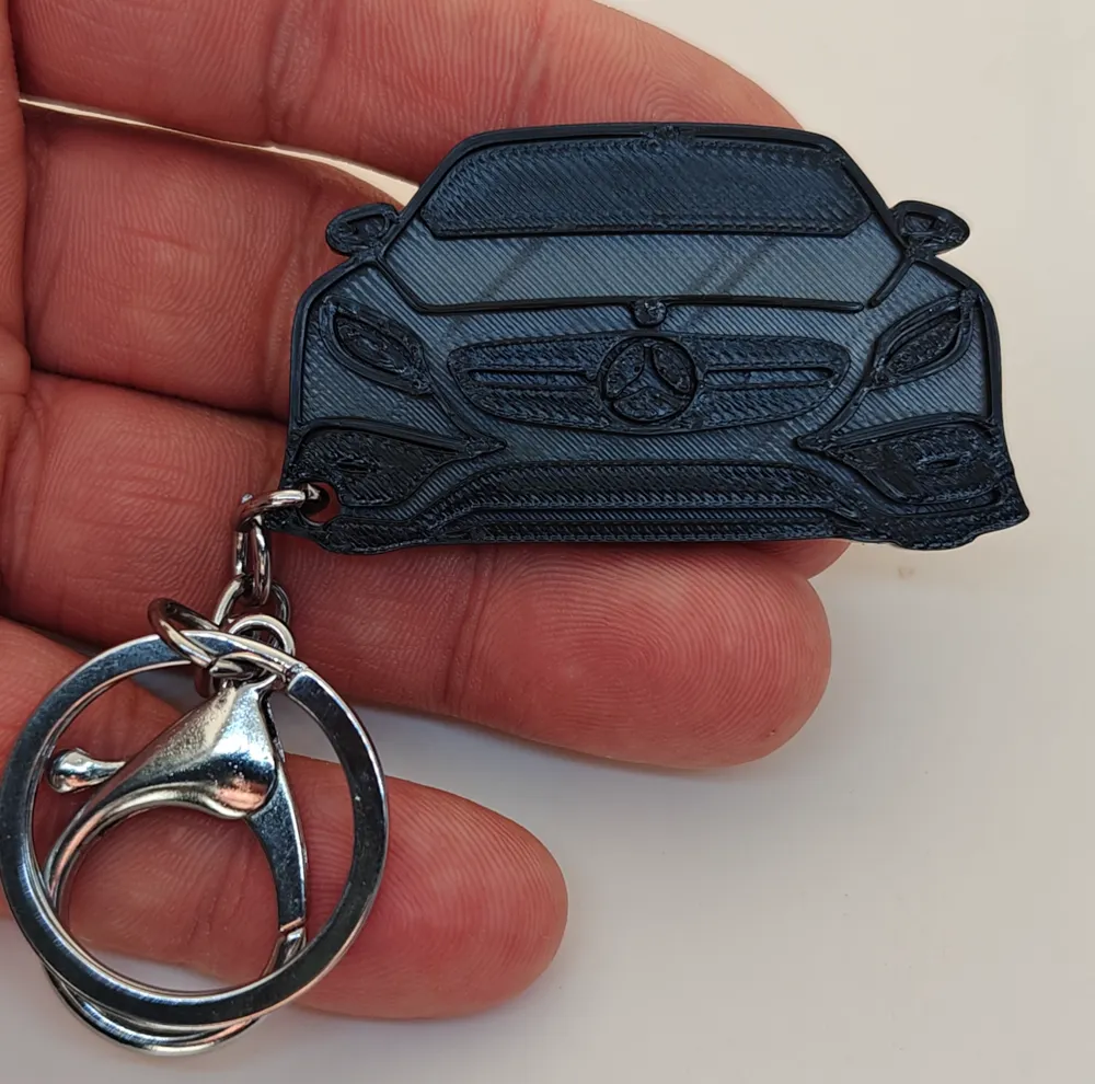 Mercedes Keychain by Marti82 - MakerWorld