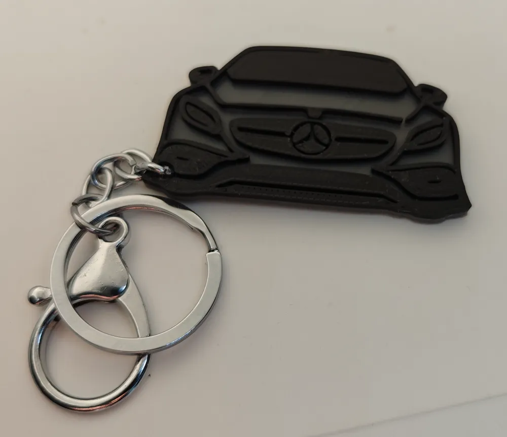 Mercedes Keychain by Marti82 - MakerWorld
