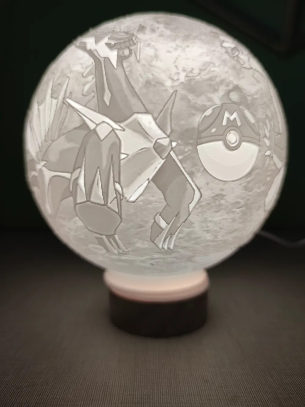 LITHOPHANE Legendary Pokémon by Litolunar - MakerWorld