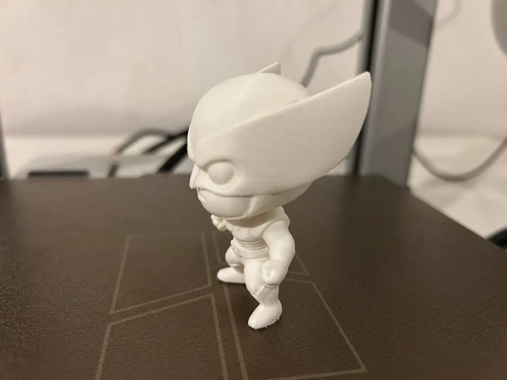 Wolverine chibi figure X-Men - Free 3D Print Model - MakerWorld