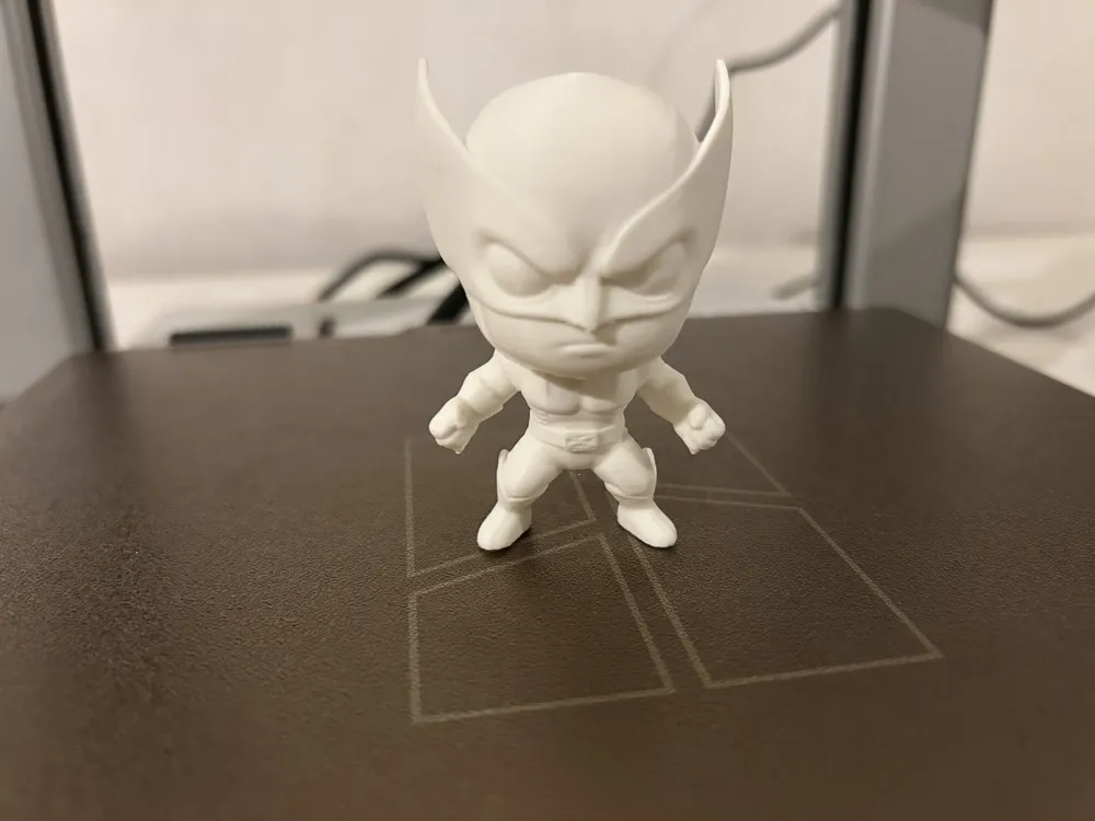 Wolverine chibi figure X-Men - Free 3D Print Model - MakerWorld