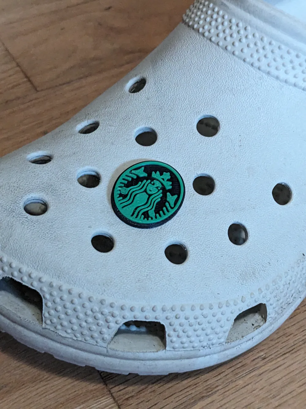 Starbucks croc charm by Penguin Prints - MakerWorld