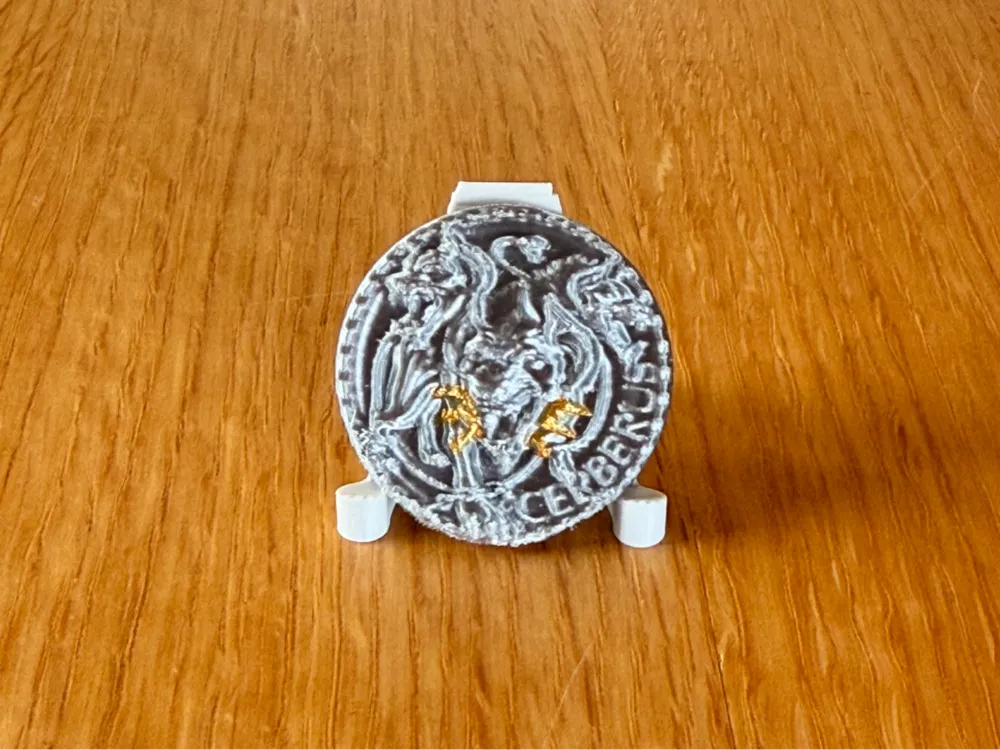 2023 Cerberus - 1 oz Silver Coin Replica by Bjoern 3D MakerWorld ...