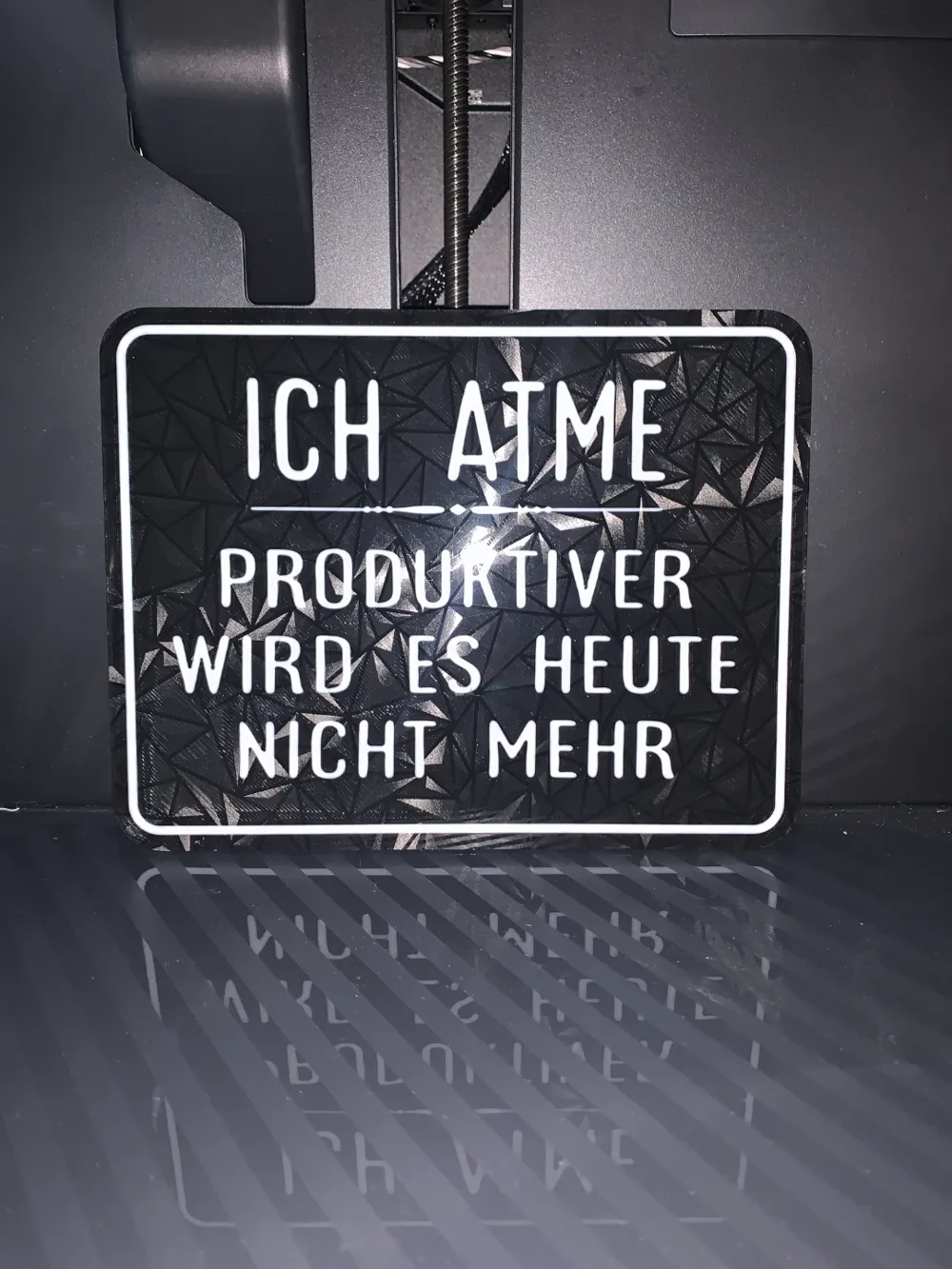 Lustiges Schild: Ich Atme... by gare-sb - MakerWorld