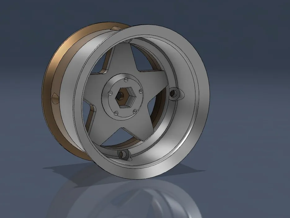 Custom rims for Sakura Datsun 240 (4-hole design) by Special Printing ...