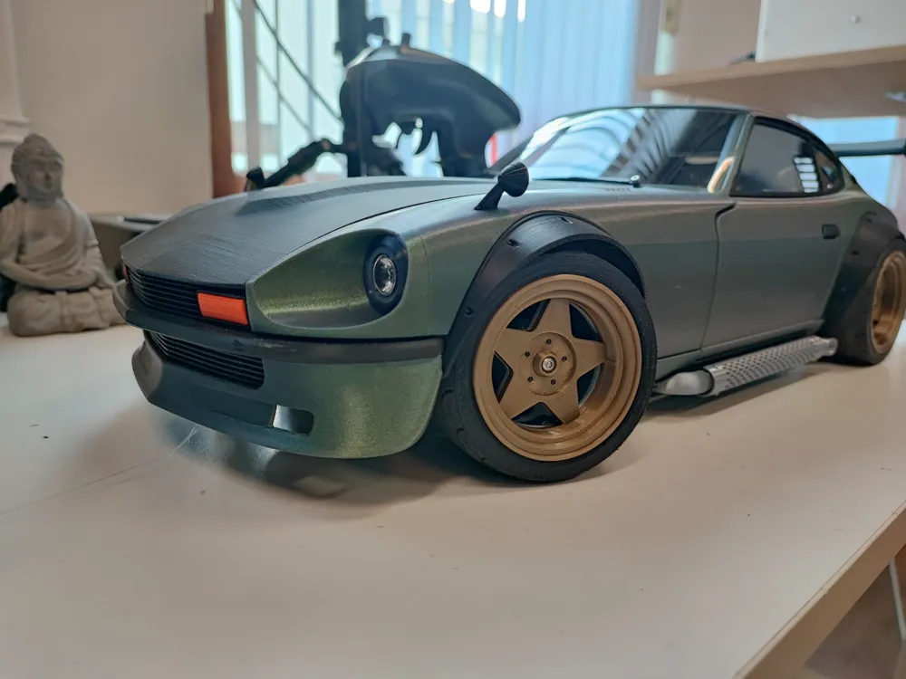 Custom rims for Sakura Datsun 240 (4-hole design) by Special Printing ...