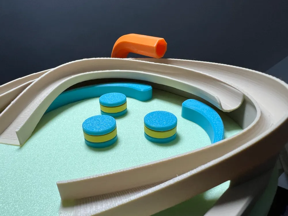 Máquina de Pinball de Bucles Infinitos por BogdanS MakerWorld: Descarga Modelos 3D Gratuitos