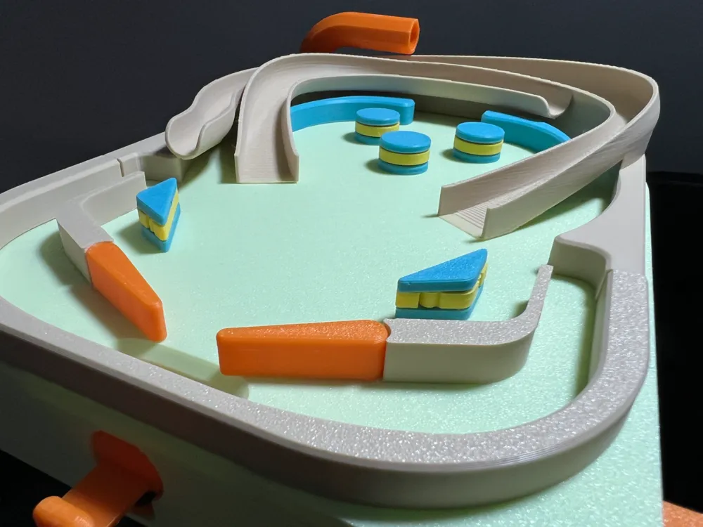 Infinite Loops Pinball Machine - Free 3D Print Model - MakerWorld