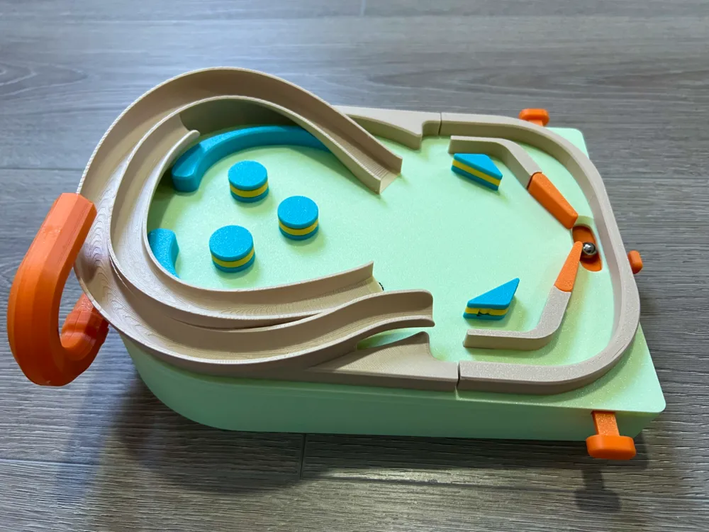 Infinite Loops Pinball Machine - Free 3D Print Model - MakerWorld