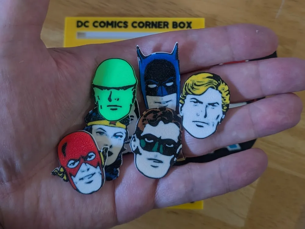 Justice League of America #1 Corner Box + Stand by Design•Slice•Print ...
