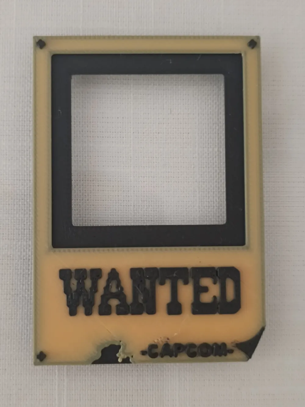 WANTED Photo frame by zzc21th - MakerWorld