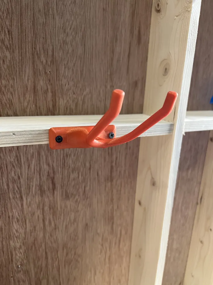 Spray Gun / Tool Hanger Horizontal Wall Mount by djngnear - MakerWorld