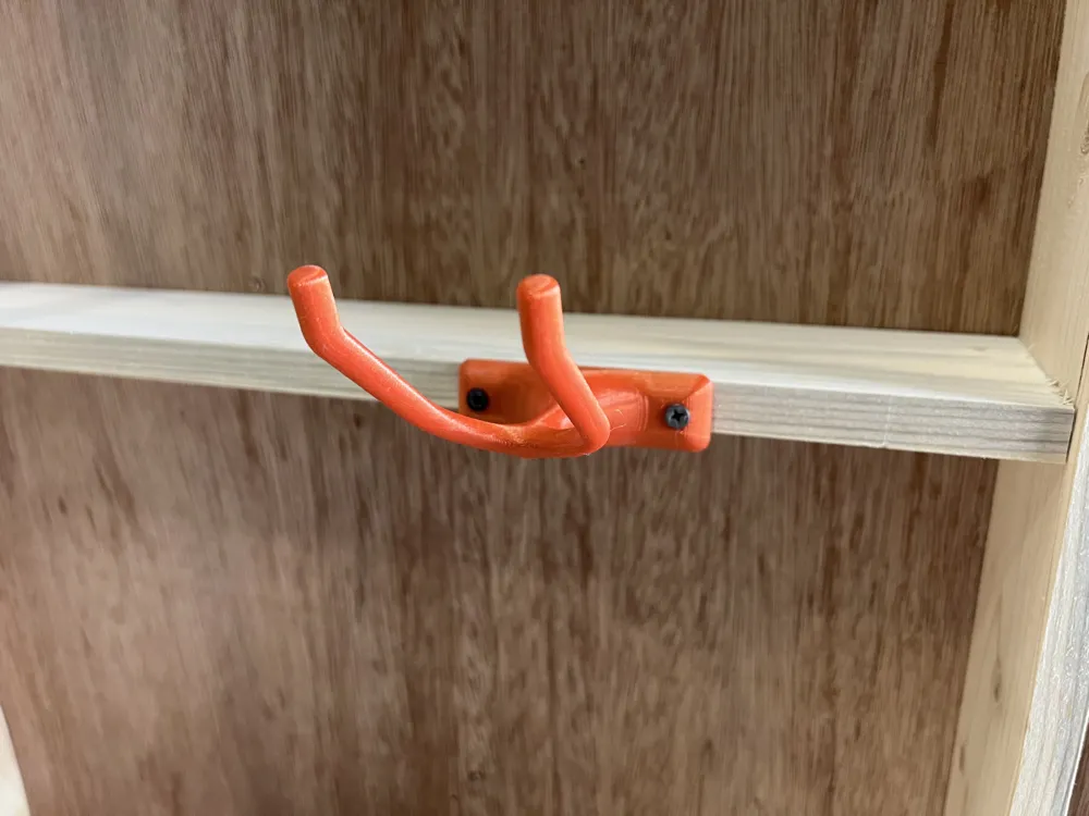 Spray Gun / Tool Hanger Horizontal Wall Mount by djngnearMakerWorld ...