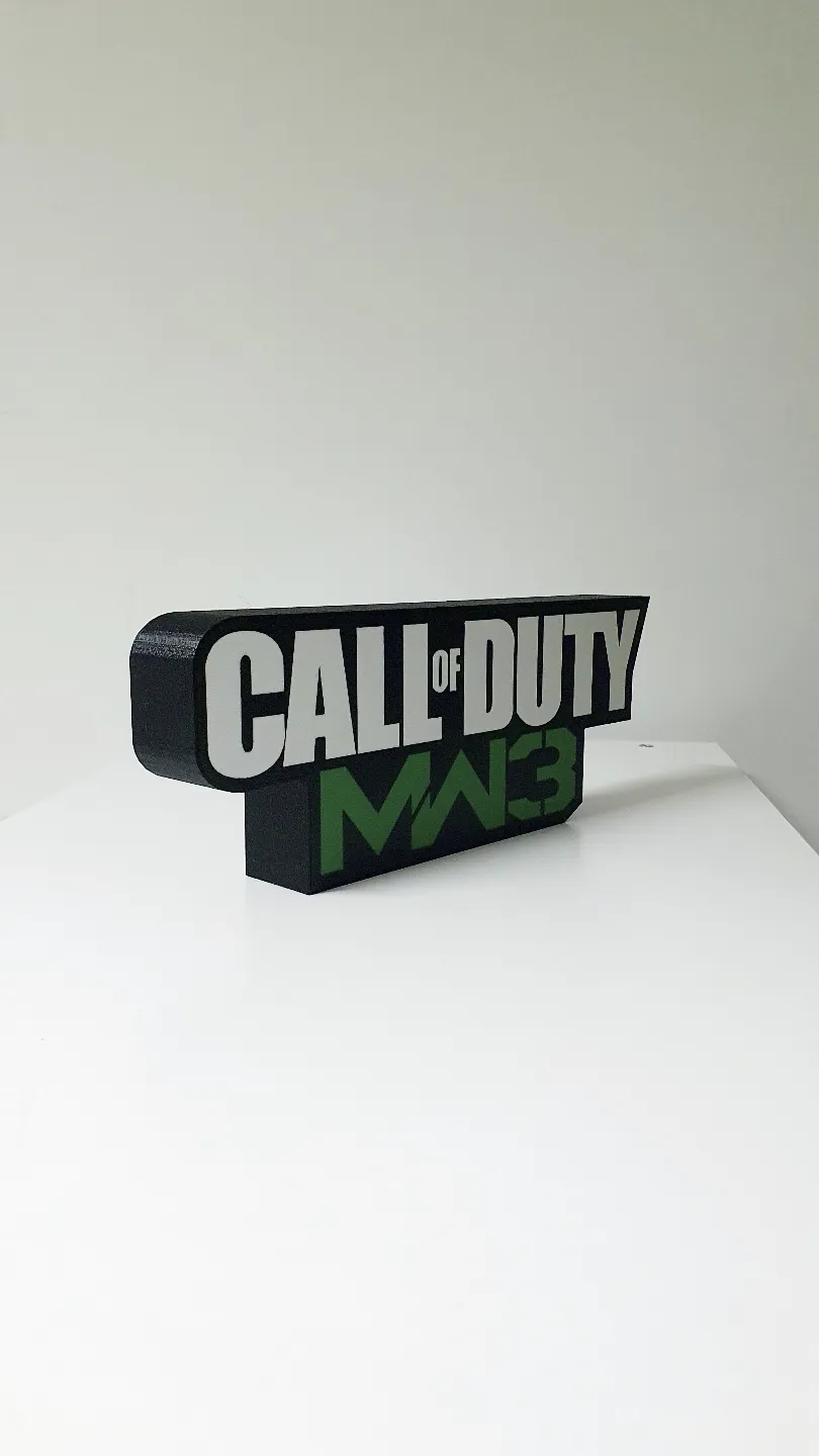 CALL OF DUTY MW3 3D lightbox by RTRIGO3D - MakerWorld
