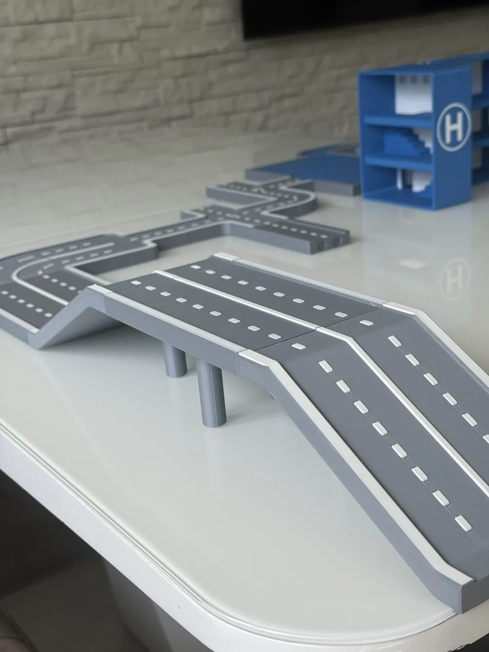 Magnetic Highway & Bridge System for MiniCity AMS - Free 3D Print Model ...