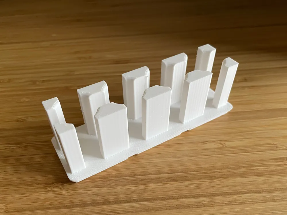 Gridfinity 1x3 Insulin/Estrogen Vial Holder Remixed by baldur132 ...