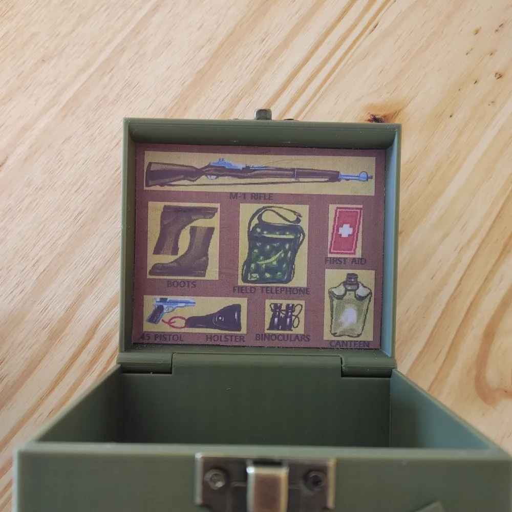 GI JOE Army Crate Deck Box for MTG Commander by cardboardcreationism ...