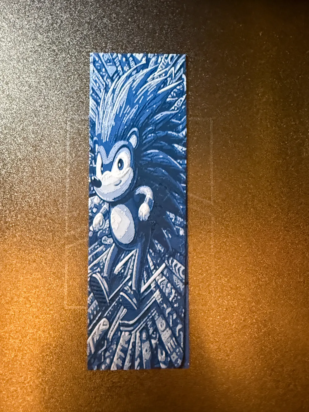 Sonic Bookmark HueForge by Viola's HueForge MakerWorld: Download Free ...