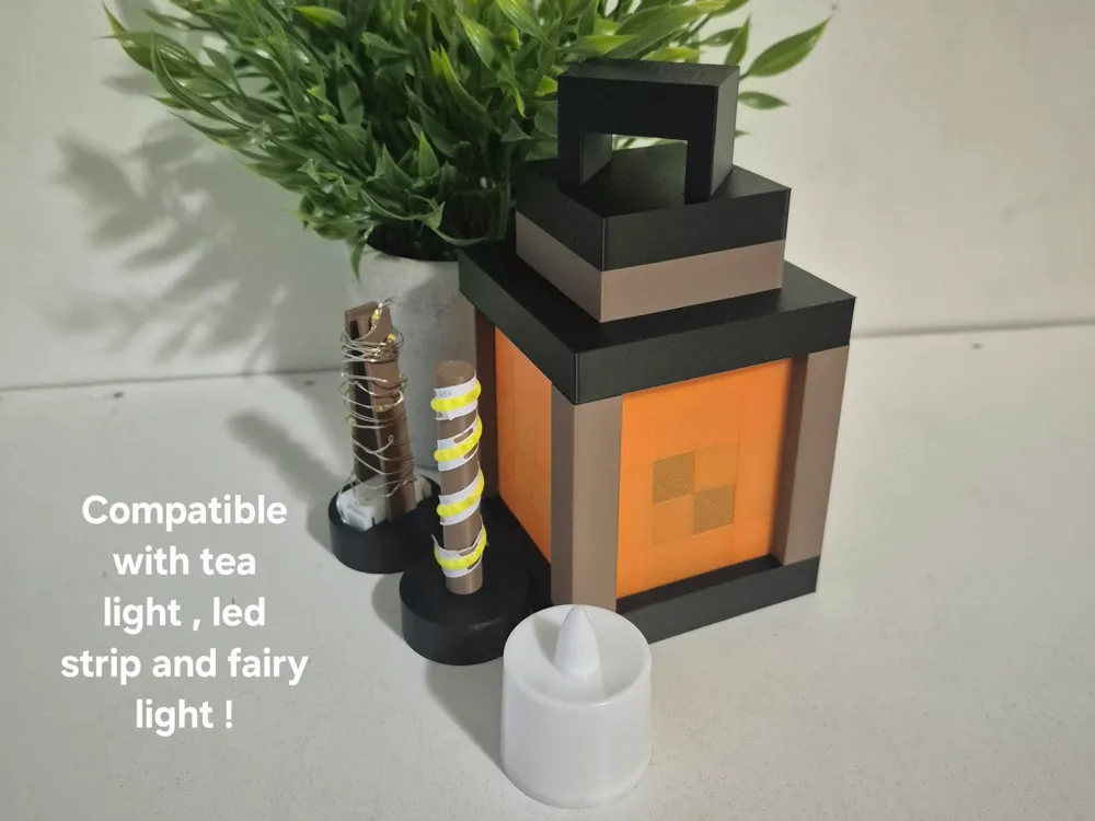 Minecraft lantern multiple fit - Free 3D Print Model - MakerWorld