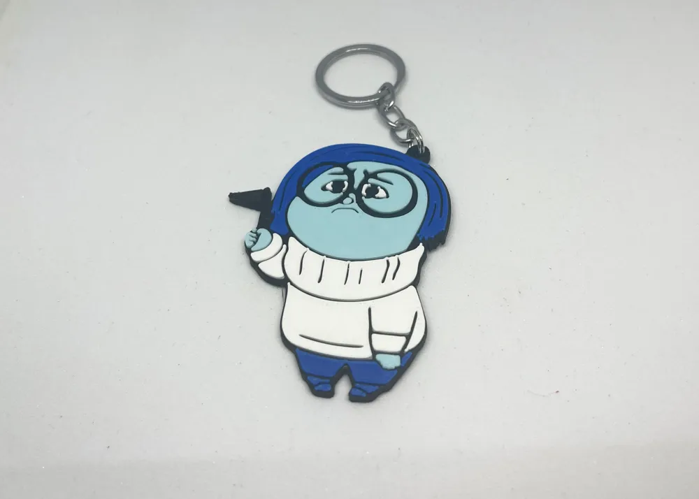 Inside Out - Sadness | Keychain by OkToPuS MakerWorld: Download Free 3D ...