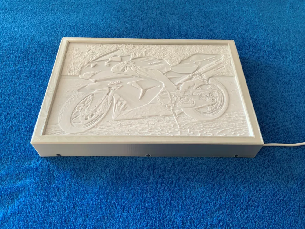 Lithophane Picture Frame - Free 3D Print Model - MakerWorld