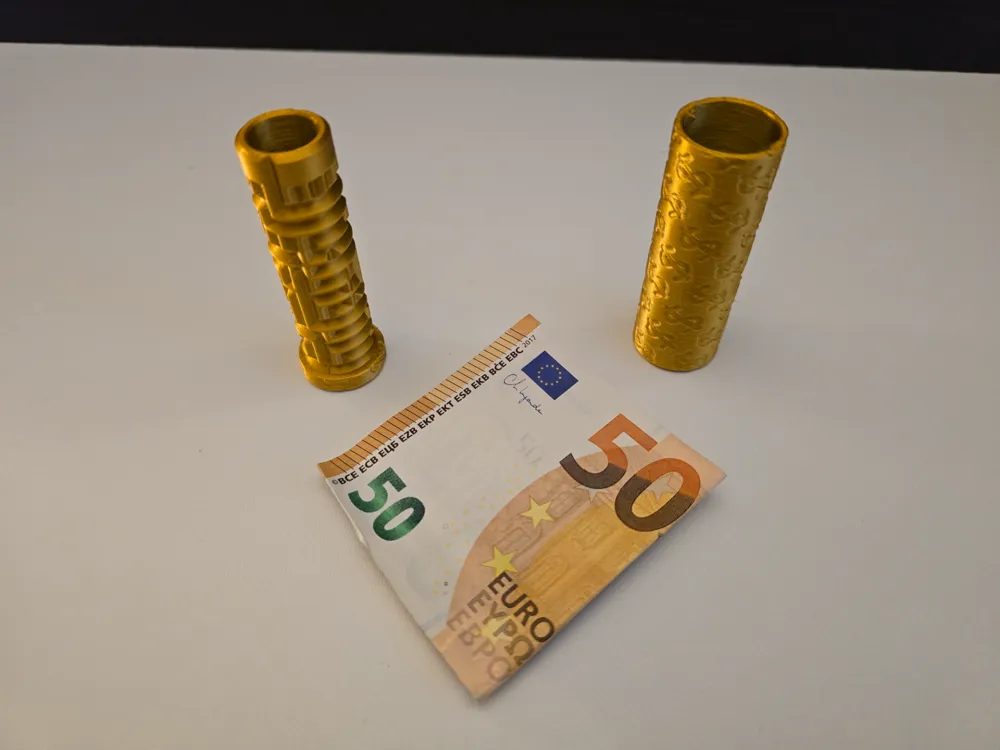 Maze Puzzle Box Money Gift Container – No8 (USD) - Free 3D Print Model ...