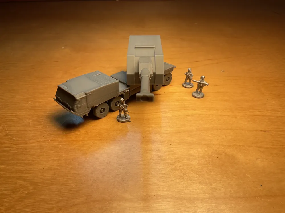 Cañón autopropulsado IDF HEMTT por TankNerd - MakerWorld