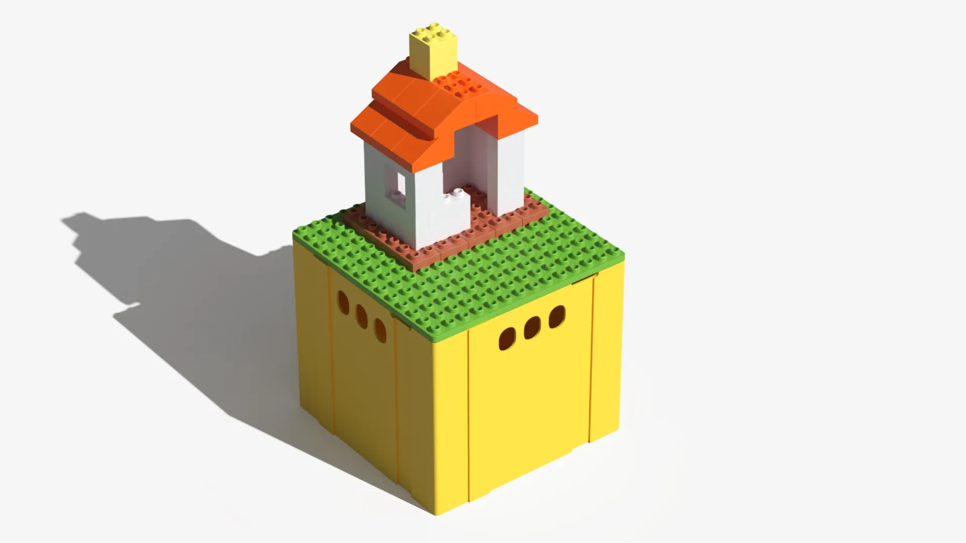 Building Blocks Baseplate & Storage Box by Magical DoBi MakerWorld ...