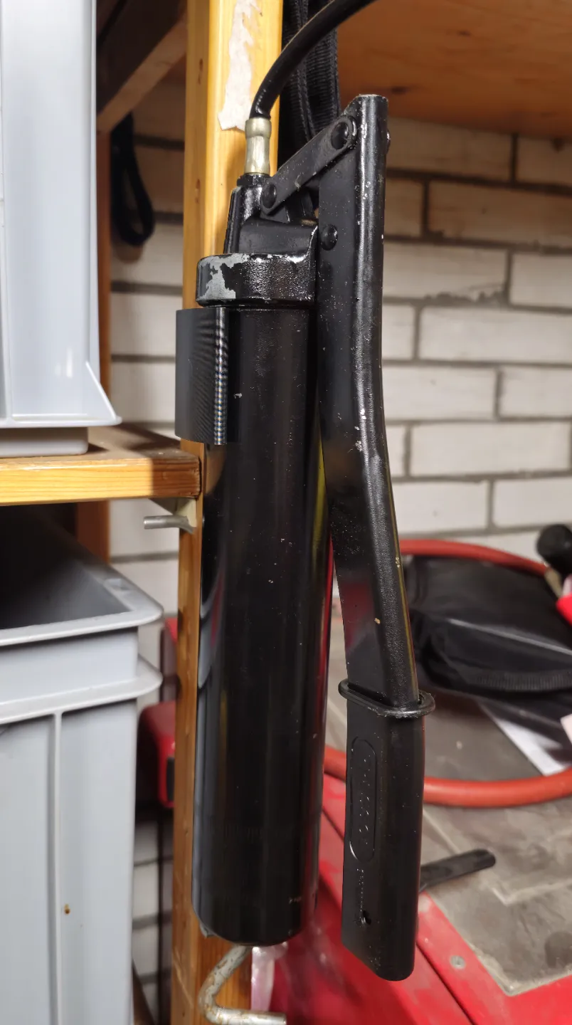 grease gun holder by WvdB - MakerWorld