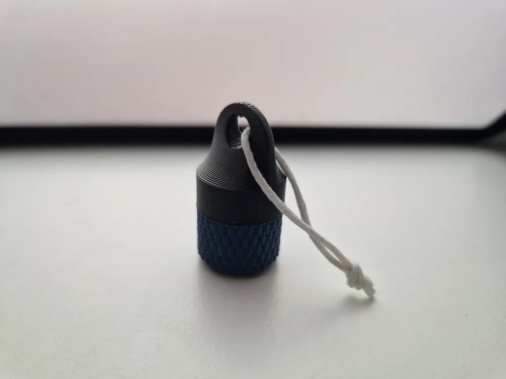 MicroSD Card Keychain Holder – Fits 2 Cards V2 - Free 3D Print Model ...