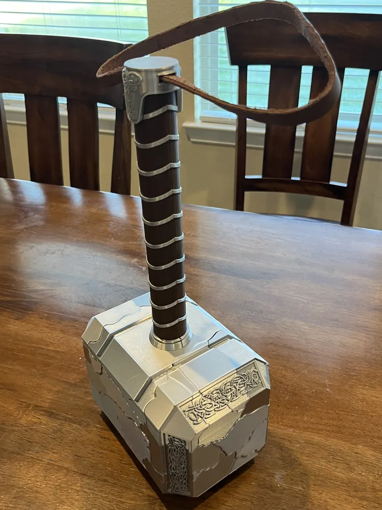 Broken Mjolnir (MCU) - Free 3D Print Model - MakerWorld