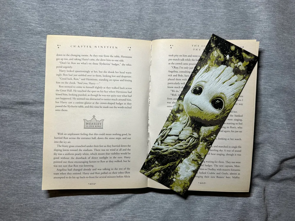Groot Hueforge Bookmark - 2 sizes by Hey Ben MakerWorld: Download Free ...
