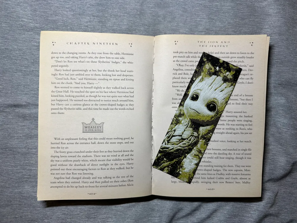 Groot Hueforge Bookmark - 2 sizes by Hey Ben MakerWorld: Download Free ...
