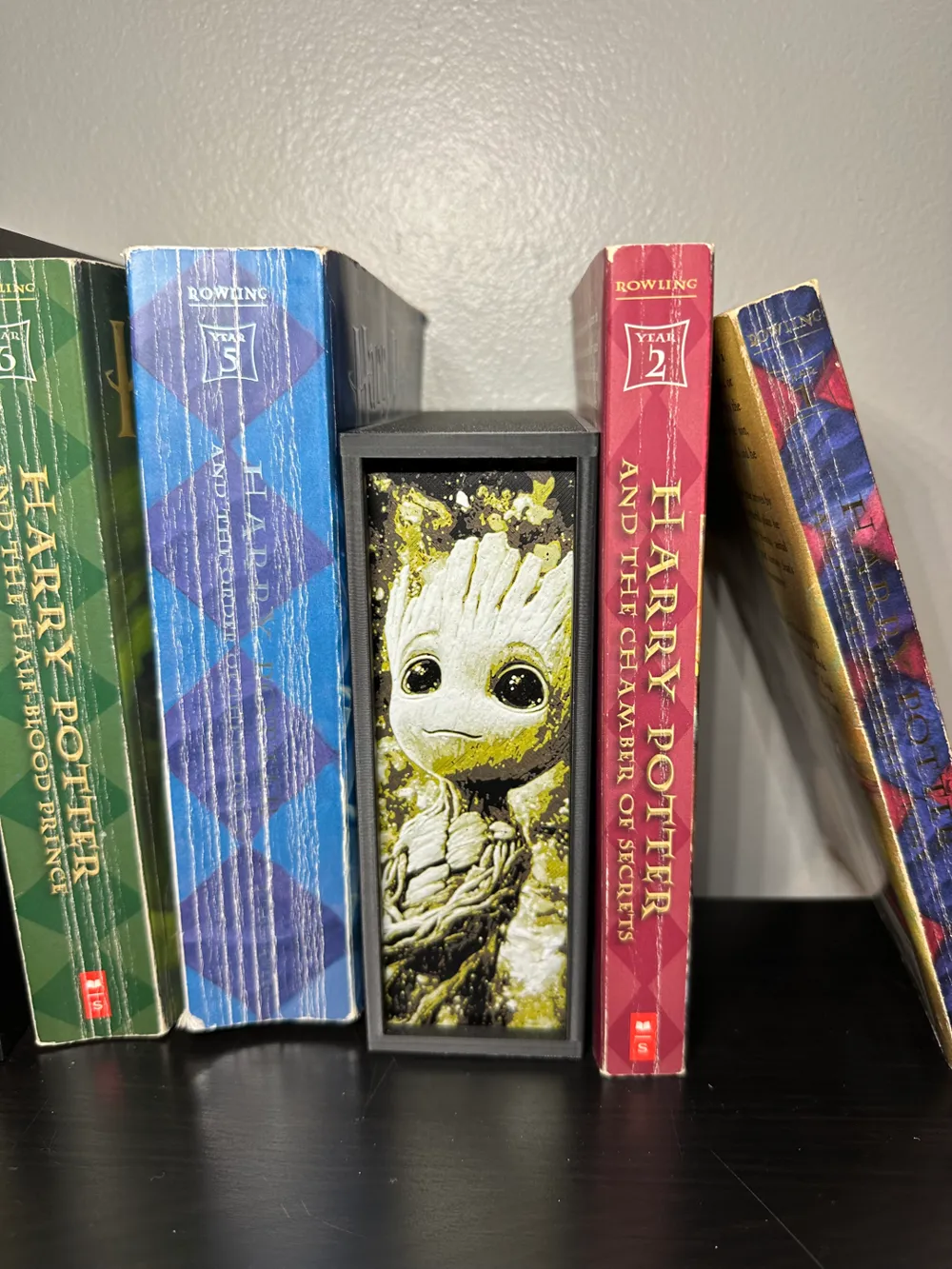 Groot Hueforge Bookmark - 2 sizes by Hey Ben MakerWorld: Download Free ...