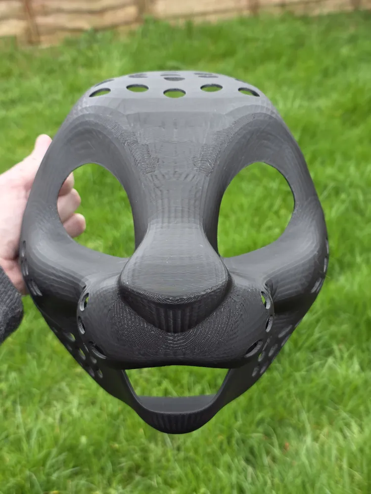 Feline Fursuit Headbase - Toony - Free 3D Print Model - MakerWorld