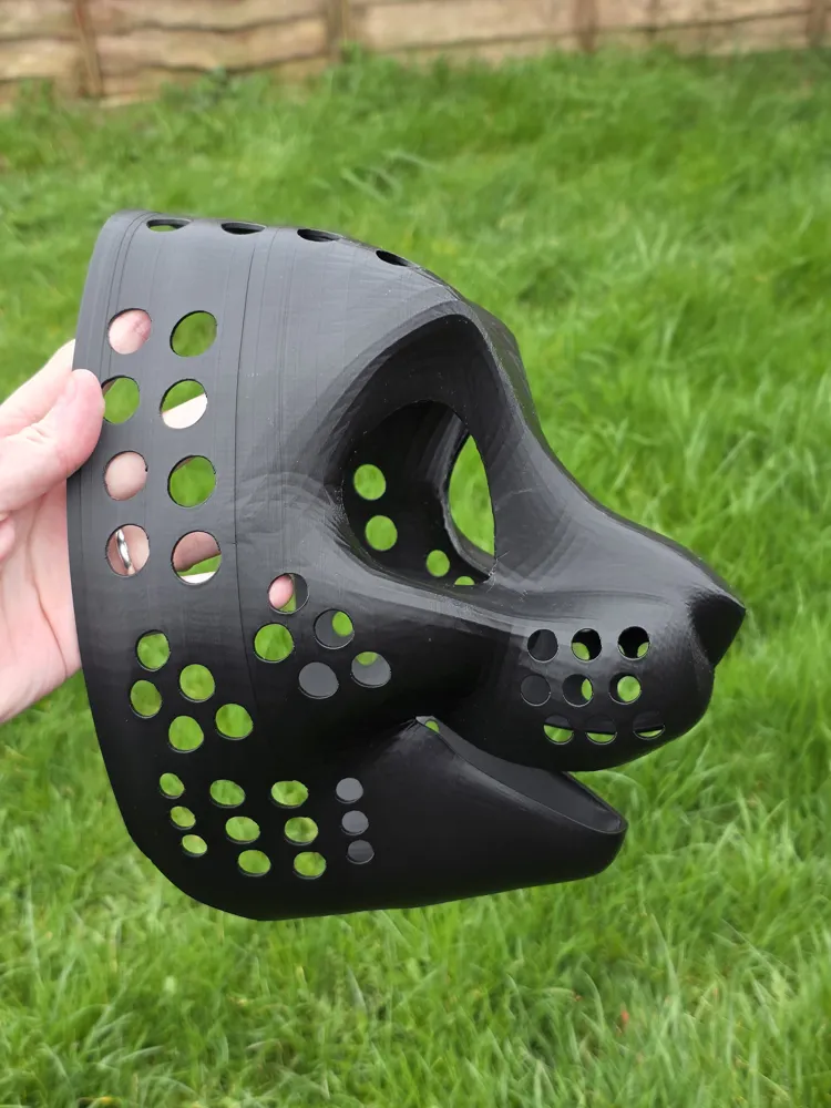 Feline Fursuit Headbase - Toony - Free 3D Print Model - MakerWorld