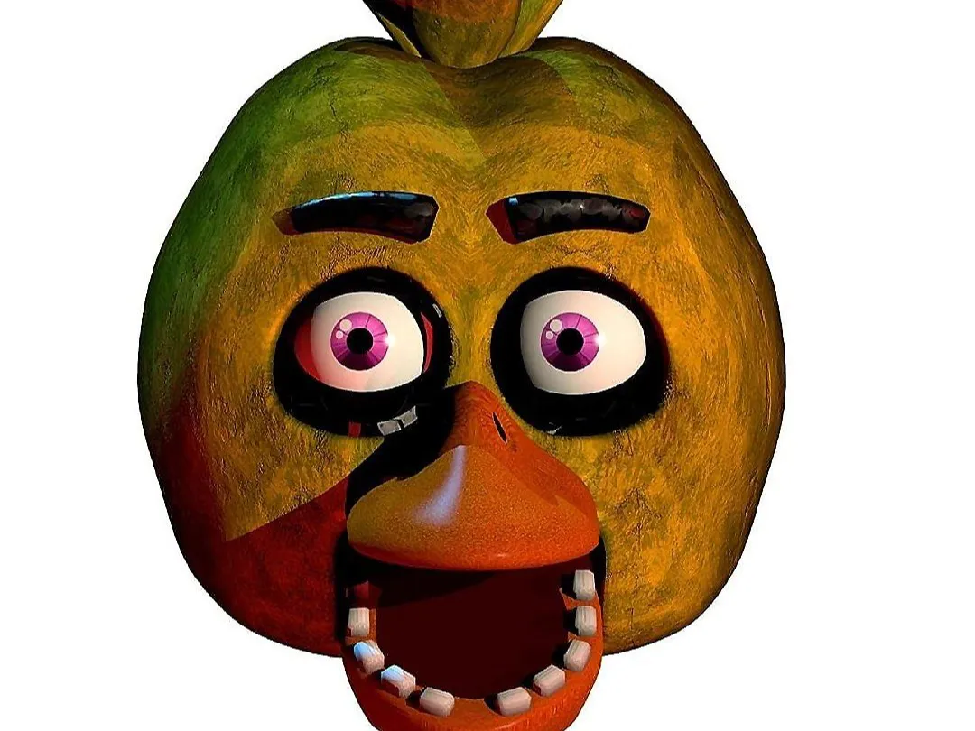 Chica Head - Free 3D Print Model - MakerWorld