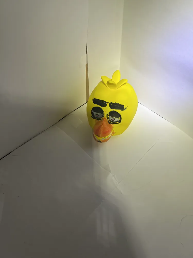 Chica Head - Free 3D Print Model - MakerWorld