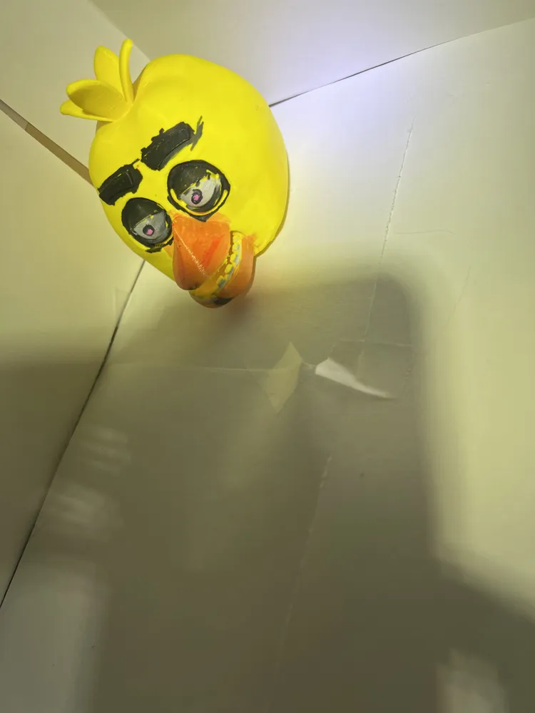 Chica Head - Free 3D Print Model - MakerWorld