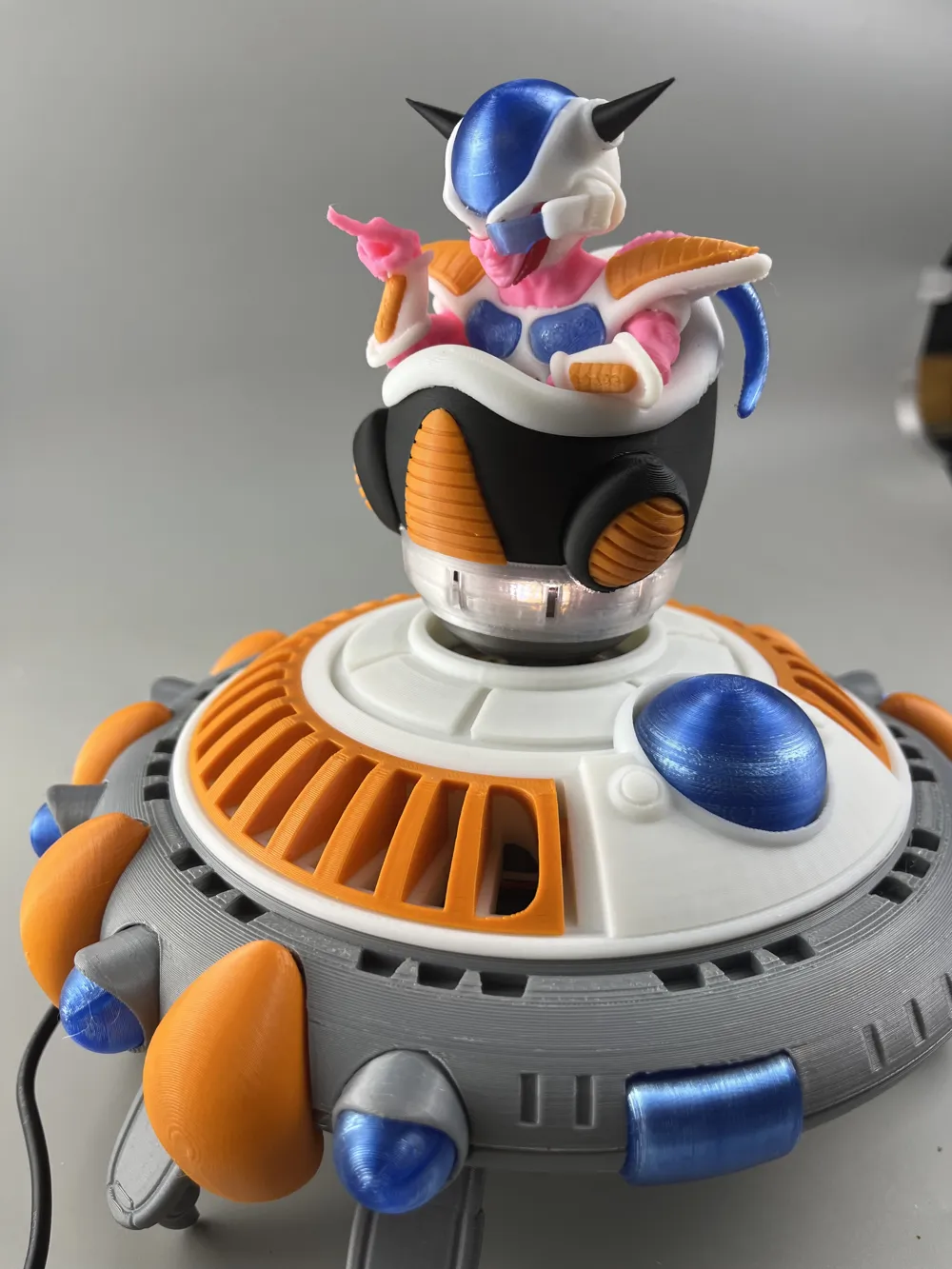Dragon Ball-Frieza Spaceship Raid - Free 3D Print Model - MakerWorld
