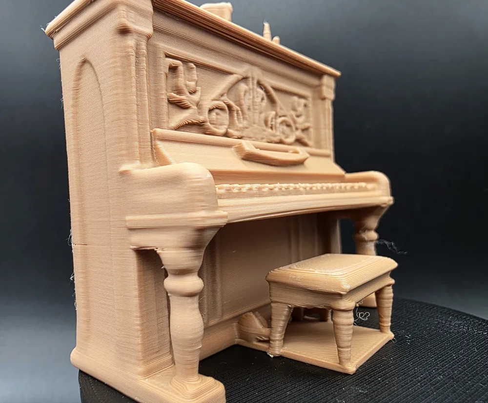 Miniature Upright Piano with Candles by The Overthinker MakerWorld ...