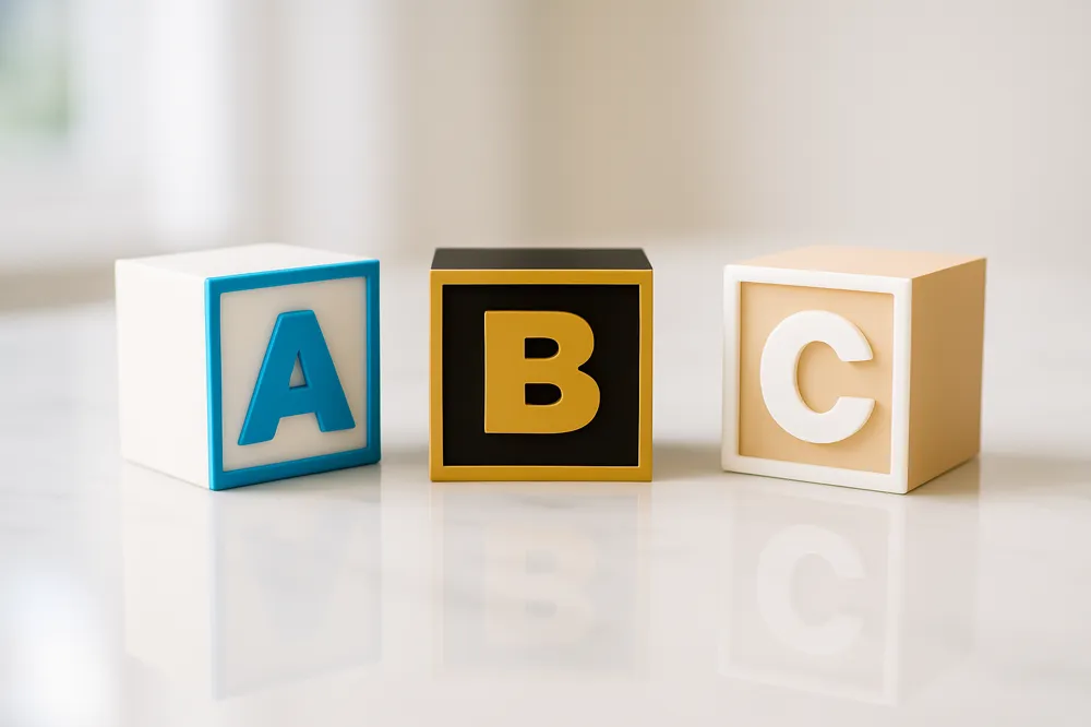 ABC Blocks Letters A-Z - Free 3D Print Model - MakerWorld