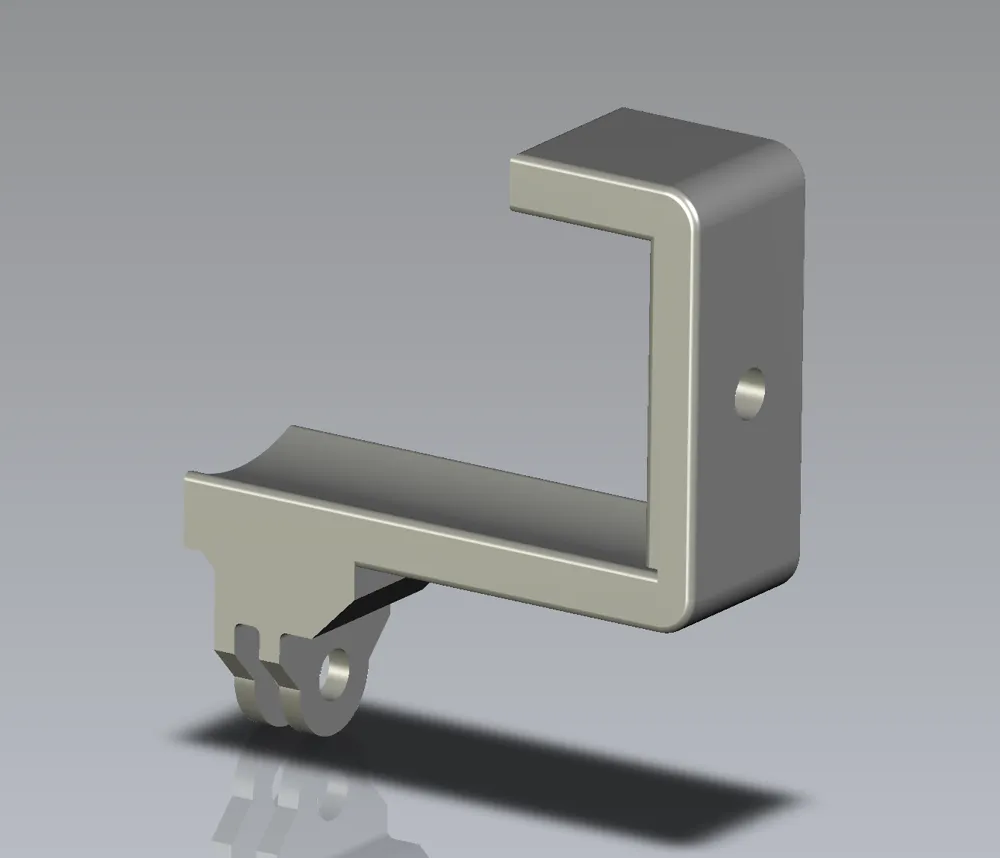 Insta360 x4 chin mount by naosige_to90 MakerWorld: Download Free 3D Models