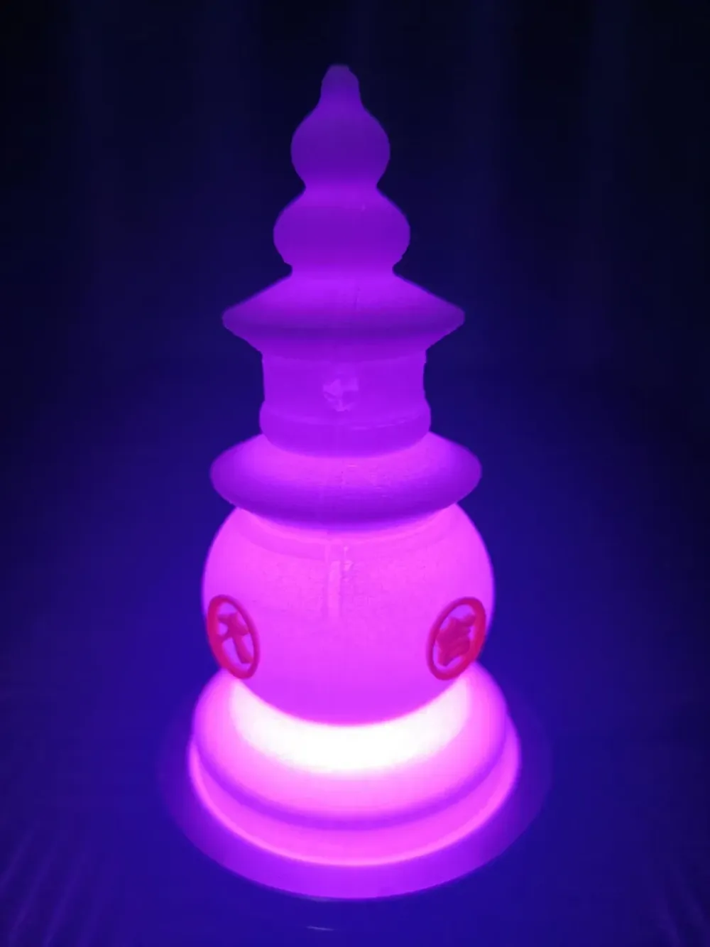 Wenchang Tower Three Pools Mirroring the Moon Night Light by Myingyan ...