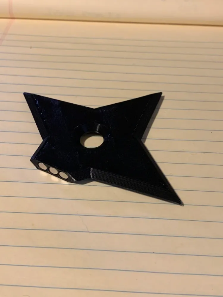 4 Point Throwing Star Magnets by AppleManorMercantile - MakerWorld