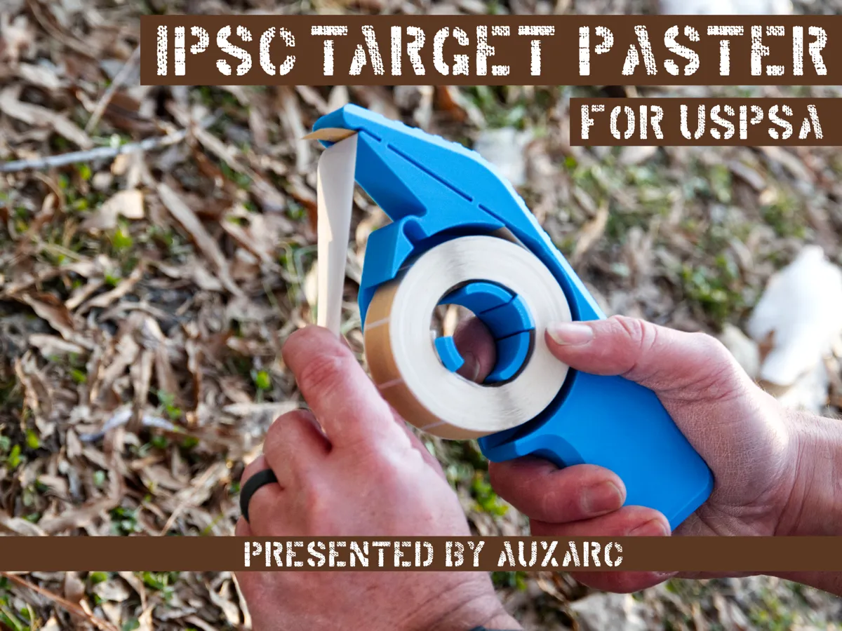 IPSC Target Paster - Free 3D Print Model - MakerWorld