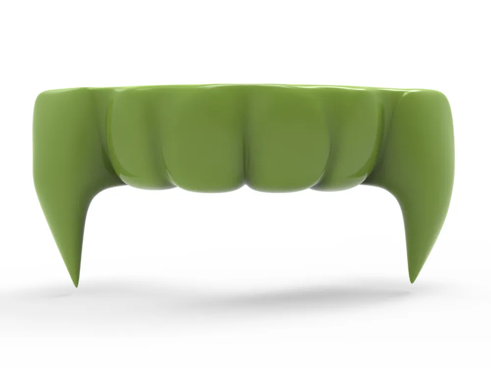 Halloween Vampire Teeth - Free 3D Print Model - MakerWorld