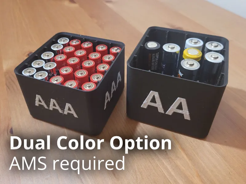 Stackable Battery Organizer by finniminni - MakerWorld