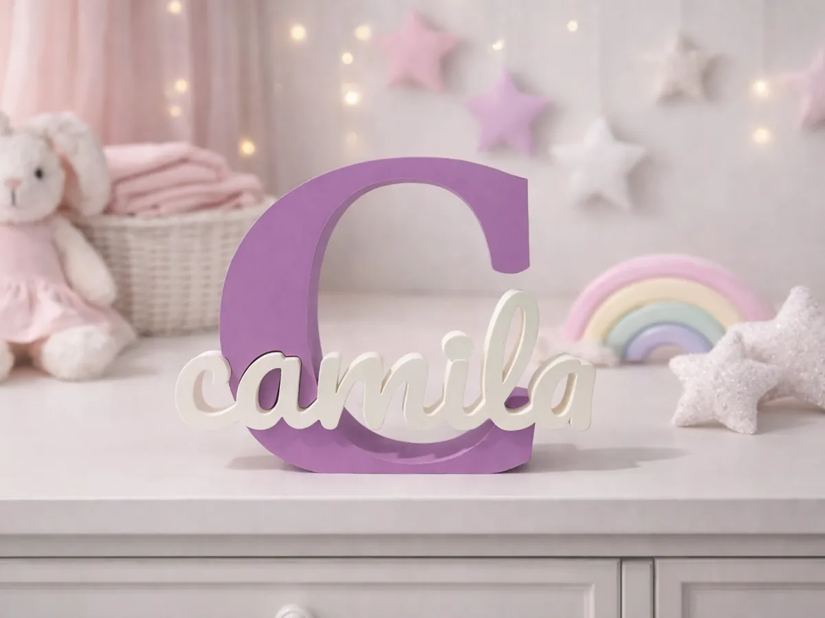Camila name for decorative purposes - Free 3D Print Model - MakerWorld