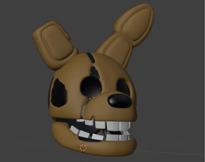 SpringBonnie HEAD - Free 3D Print Model - MakerWorld